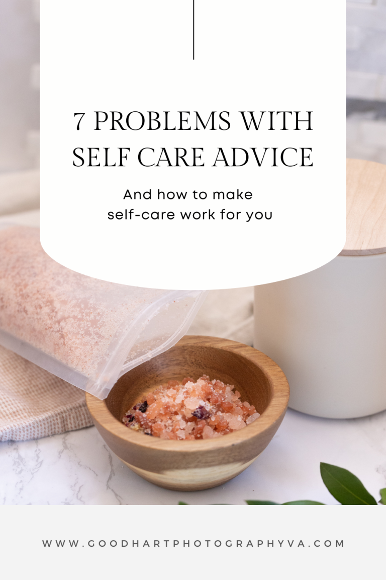 The Problem with Self-Care Advice (and what to do about it)